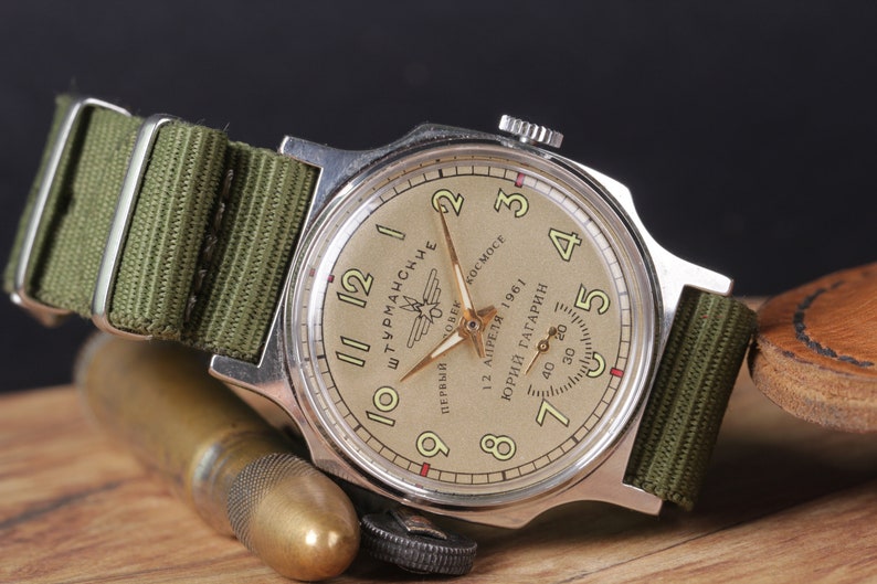 Sturmanskie Gagarin Watch Mechanical Watch USSR Wristwatch | Etsy