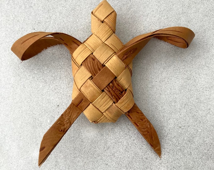 Birch Bark Turtle PDF Pattern - Etsy