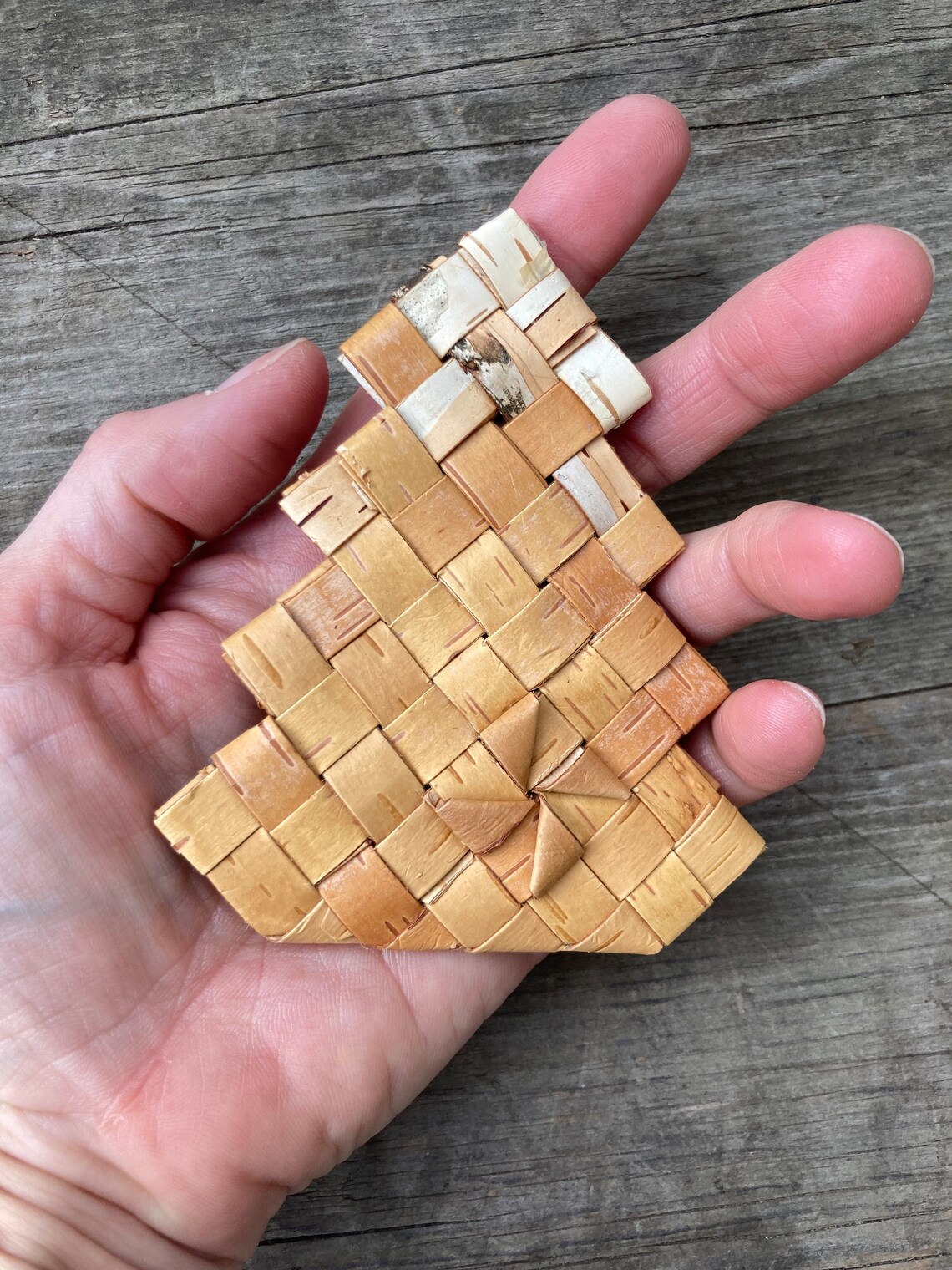 Birch Bark Christmas Tree PDF Pattern - Etsy