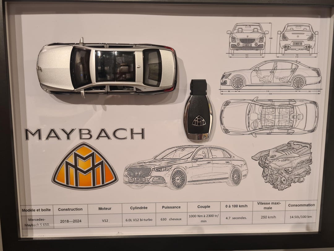 Maybach S 650 Key Frame - Etsy