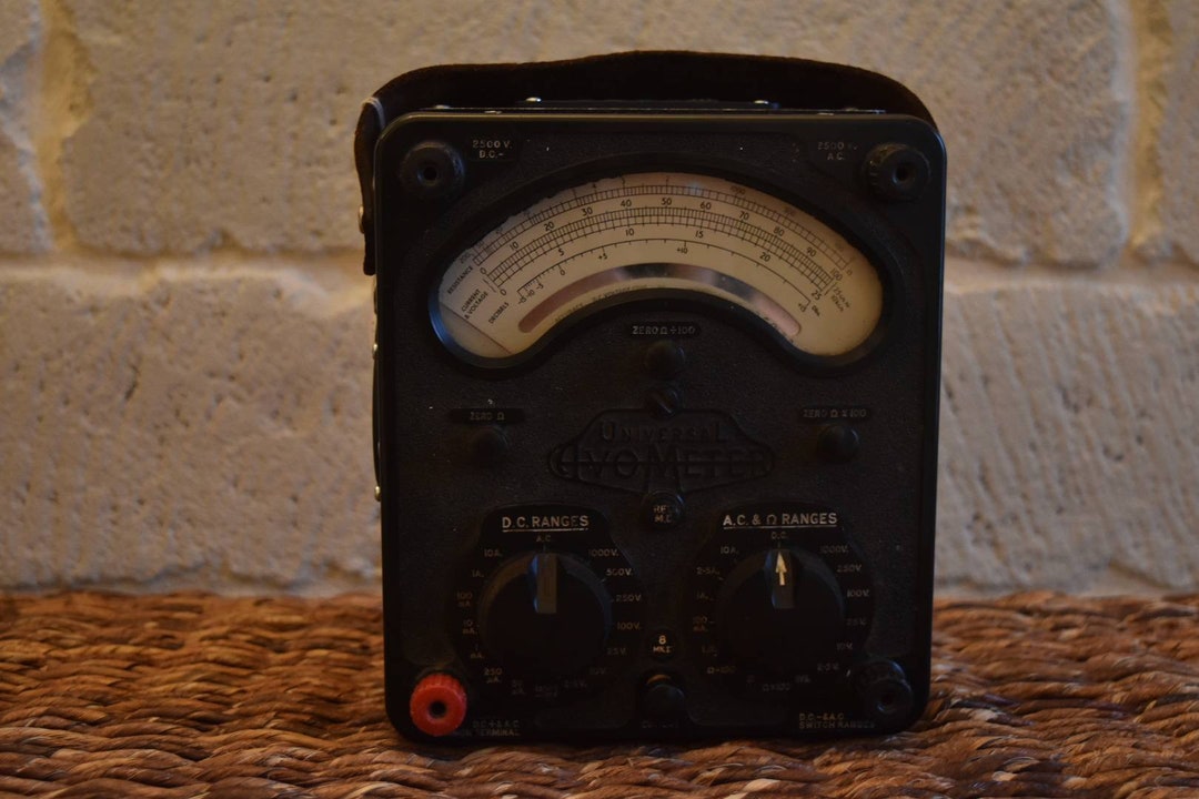Vintage Portable Old Avometer Bluetooth 5.0 Speaker - Etsy
