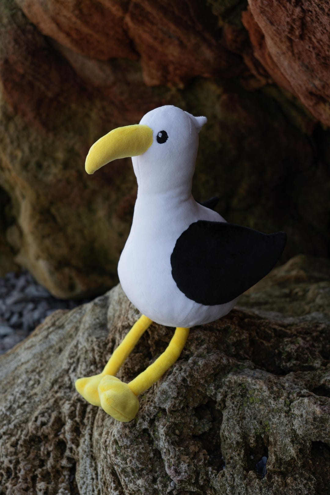 Seagull Custom Plush Toy, Handmade Plushie, Custom Stuffed Animal ...