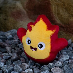 Calcifer Howl's Moving Castle , Handmade Plushie, Custom Stuffed Animal ...