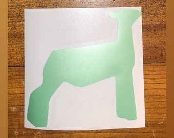 Lamb Decal | Etsy
