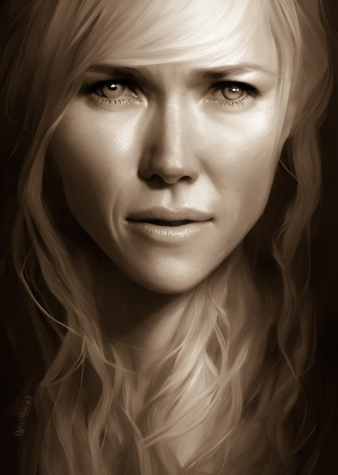 2022 "naomi Watts" (the Ring) - (signed) - Limited Edition Print ...