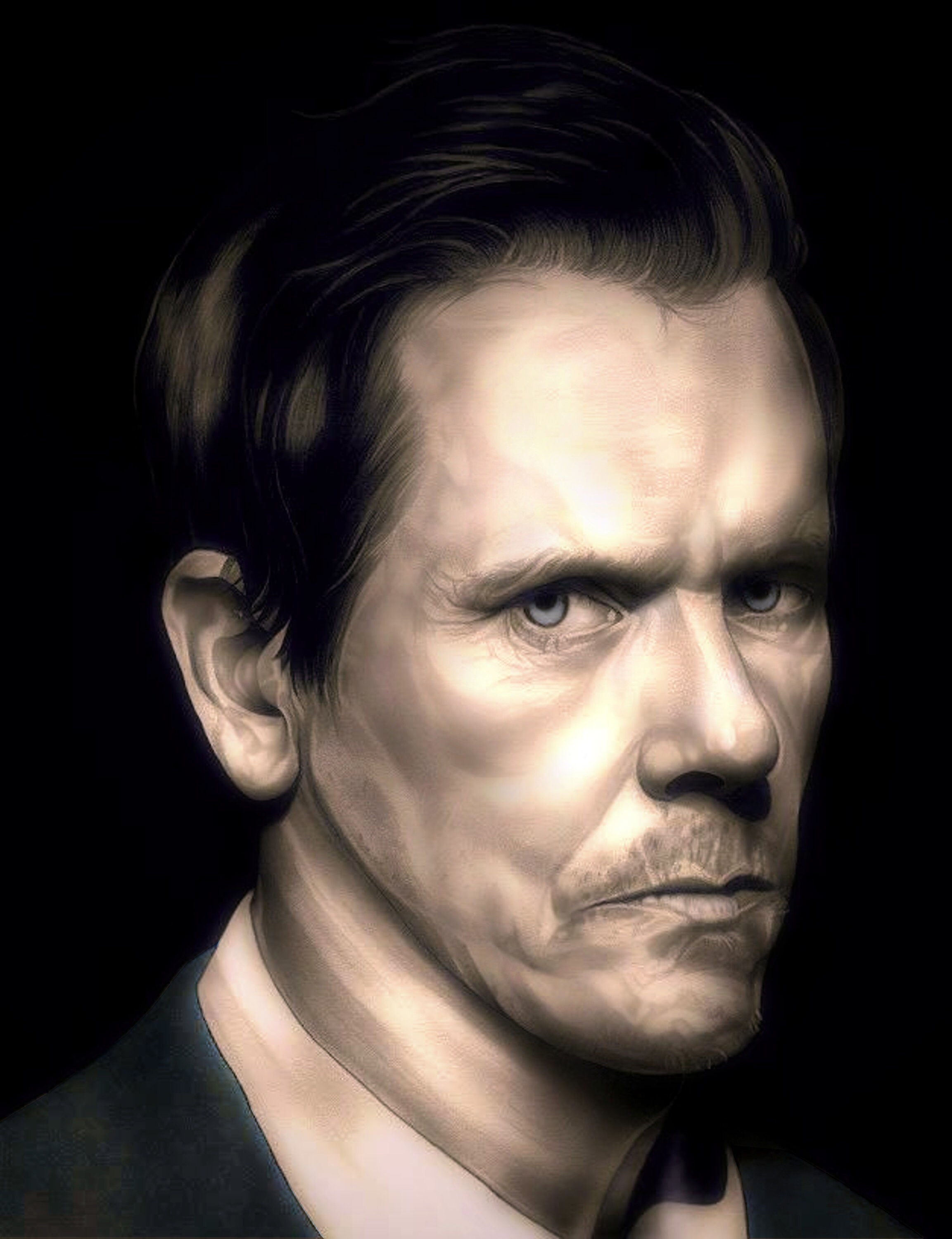 2019 the Following, Kevin Bacon signed Digital Print Originally Hand ...