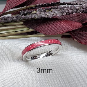 Memorial Cremation Ring - Single Channel-stainless Steel Ring-titanium ...