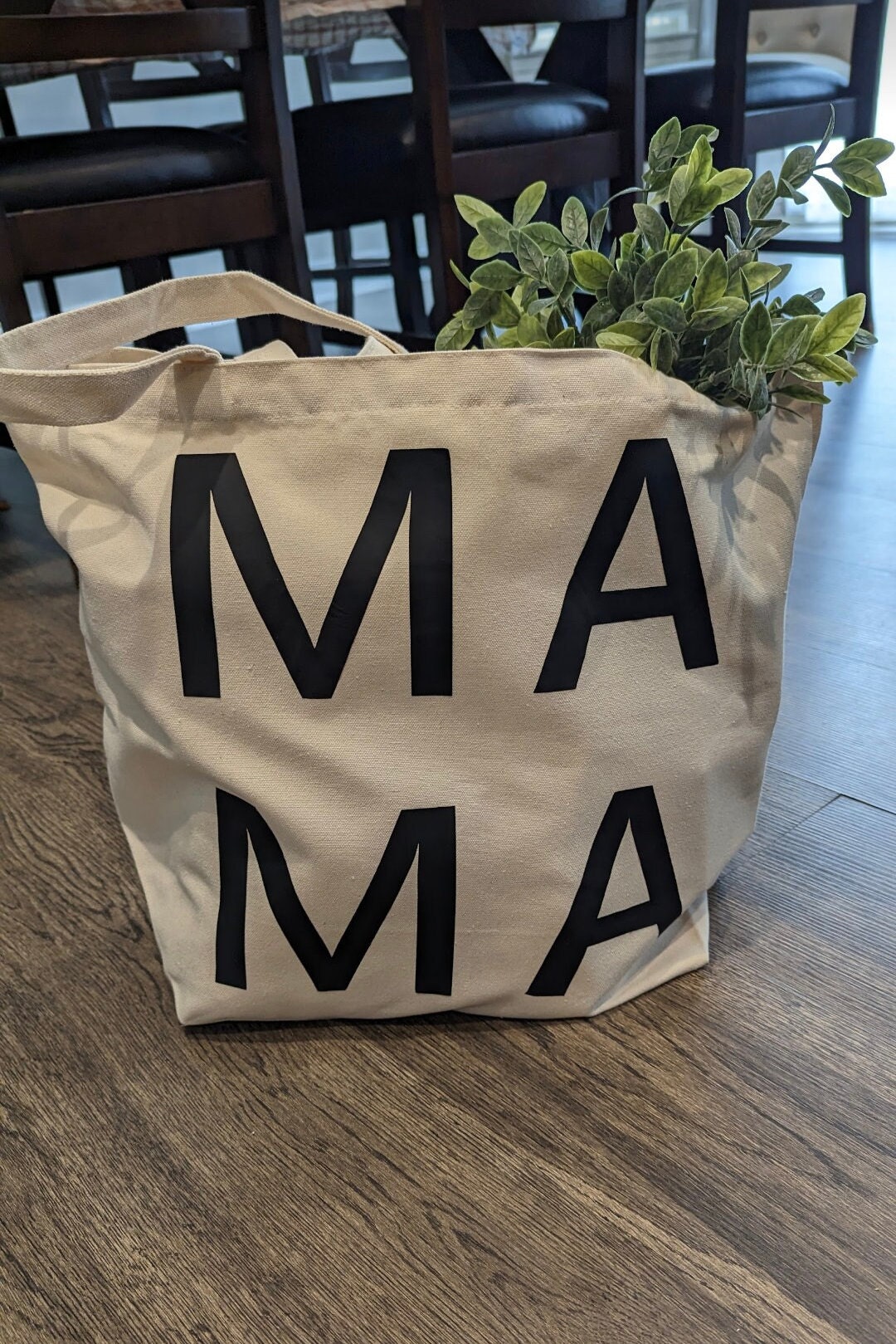 MAMA Canvas Tote Bag - Etsy