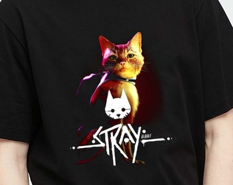 Stray Video Game Cat Shirt - Etsy