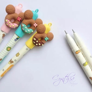Disney Pens, Donut Mickey Mouse Ears, Bear Character Autograph Pens DCL ...
