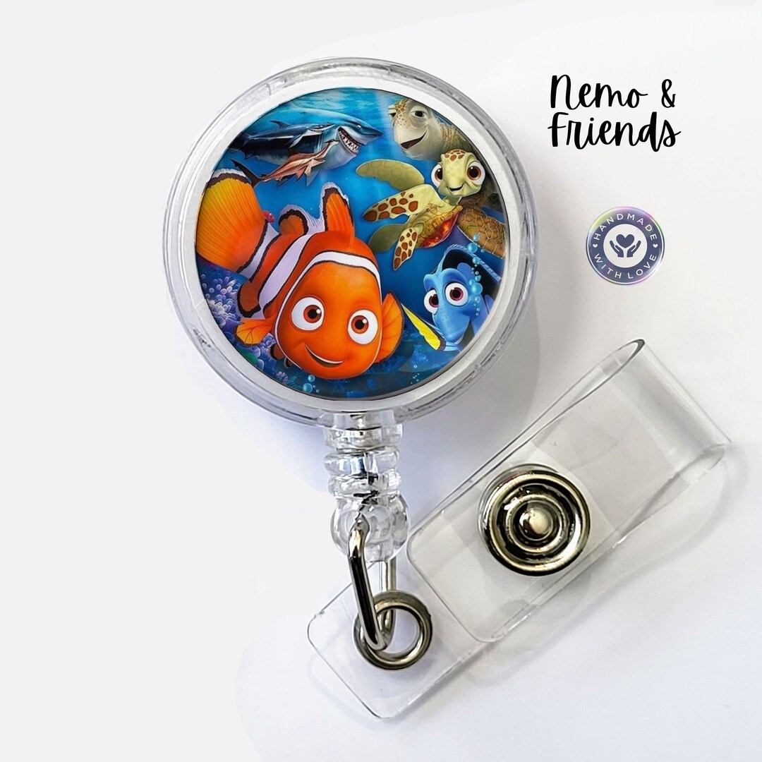 Find Nemo, Dory, Squirt Retractable Badge Reel Swivel Gifts for Nurses ...