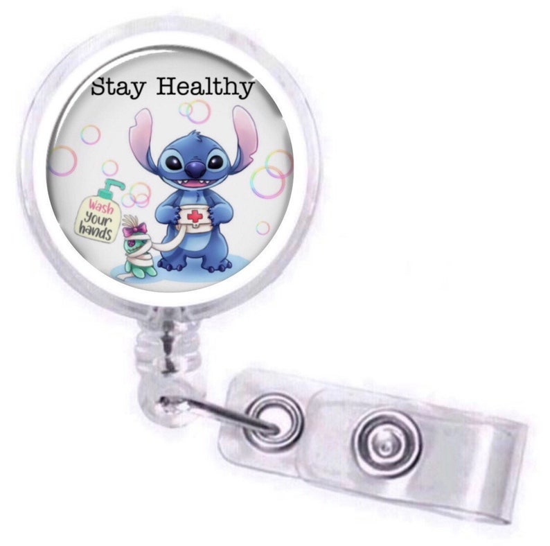Disney’s Lilo and Stitch Nurse Love, Stay Healthy, Wash Hands ...