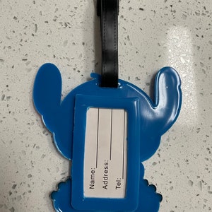 Disney's Stitch, Lilo and Stitch, Luggage Tag, Bag Tag, Backpack Tag ...