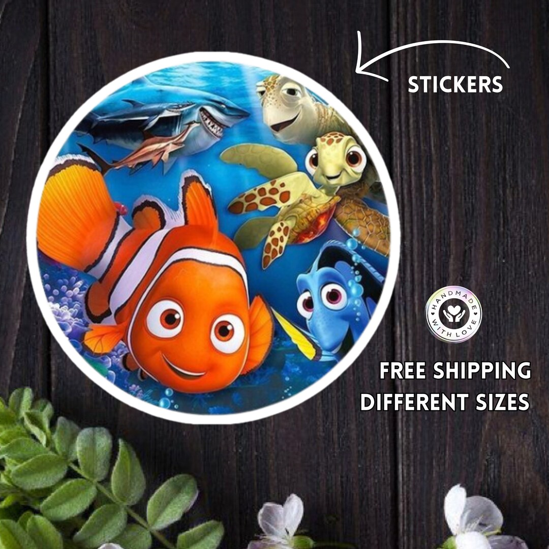 Finding Nemo Dory Sticker Decal Different Sizes, Vinyl Sticker, Funny ...