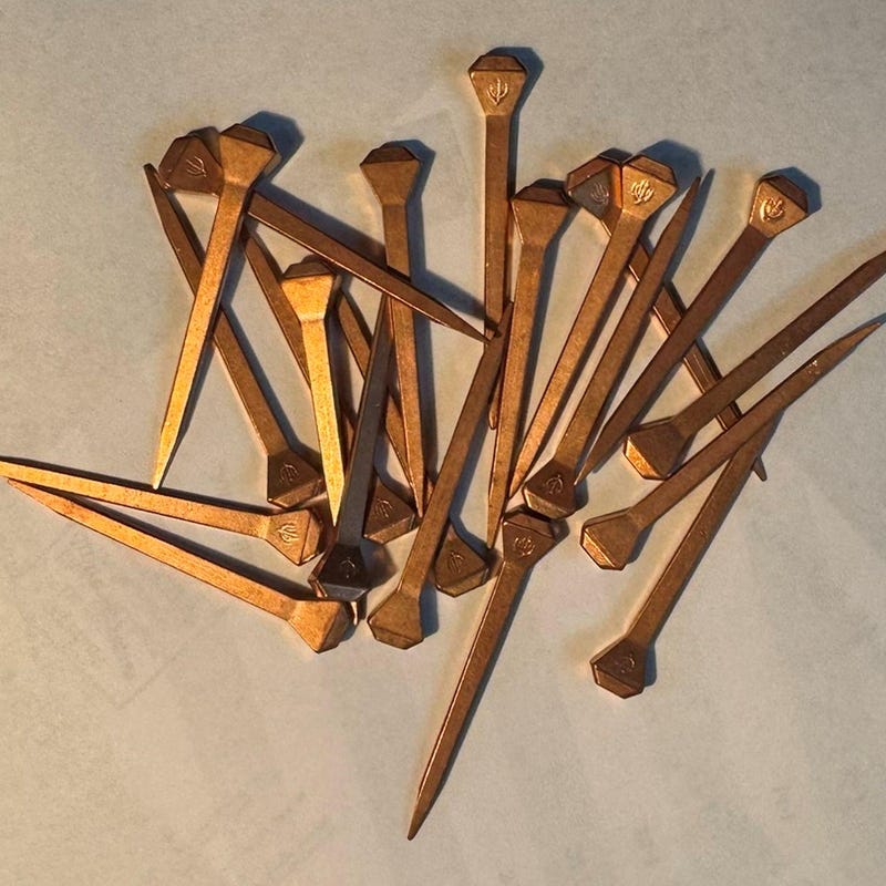 Rustic Nail Copper - Etsy