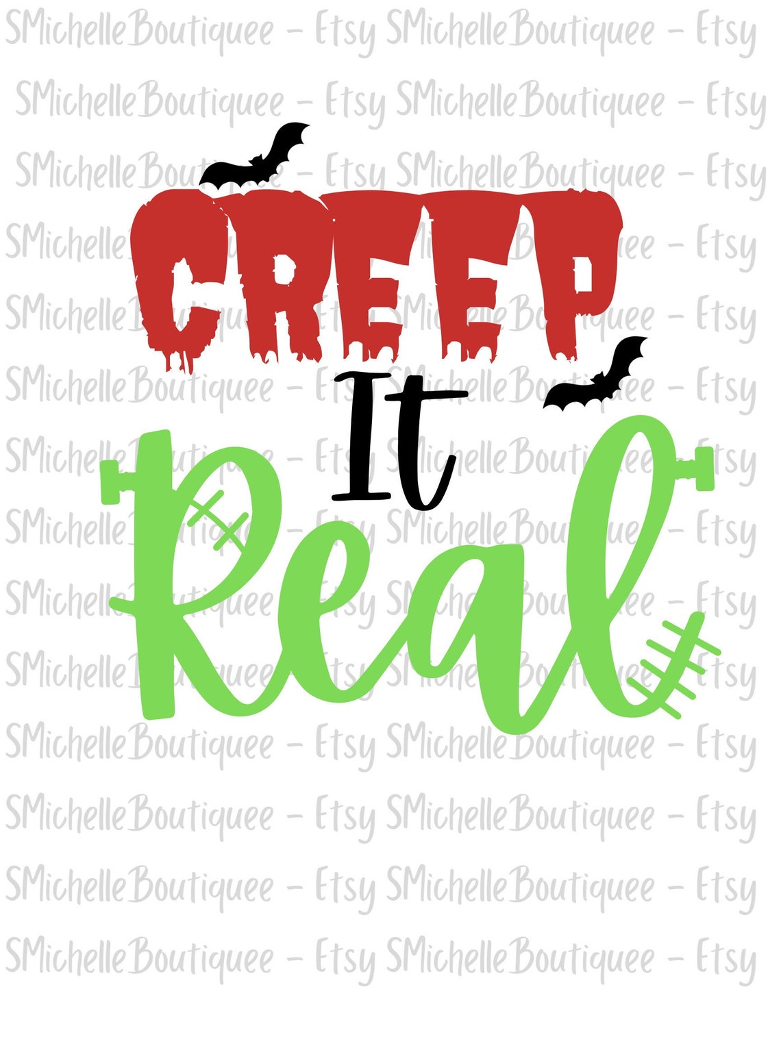 Creep It Real Png/jpg - Etsy