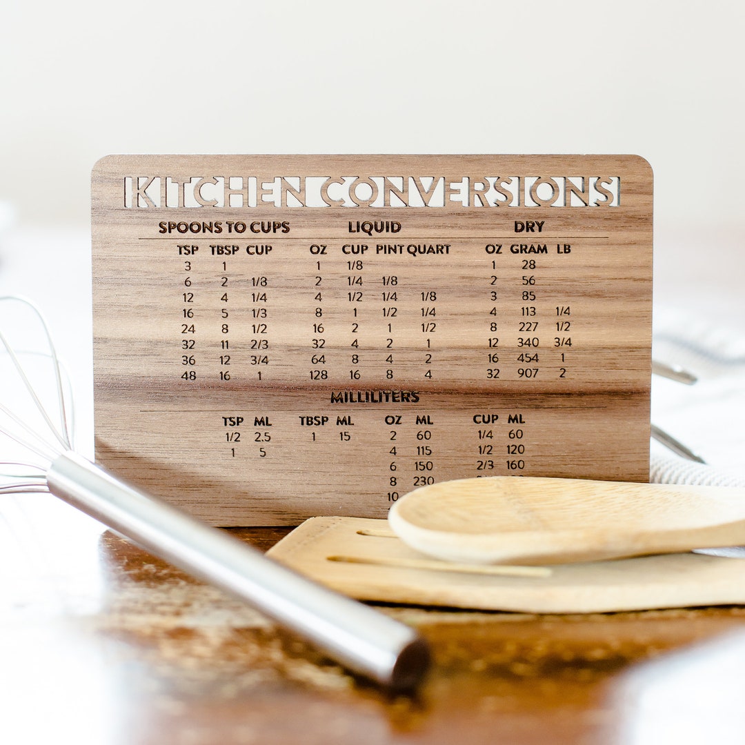Cool Fridge Magnets: Measurement Chart Conversion Chart - Etsy