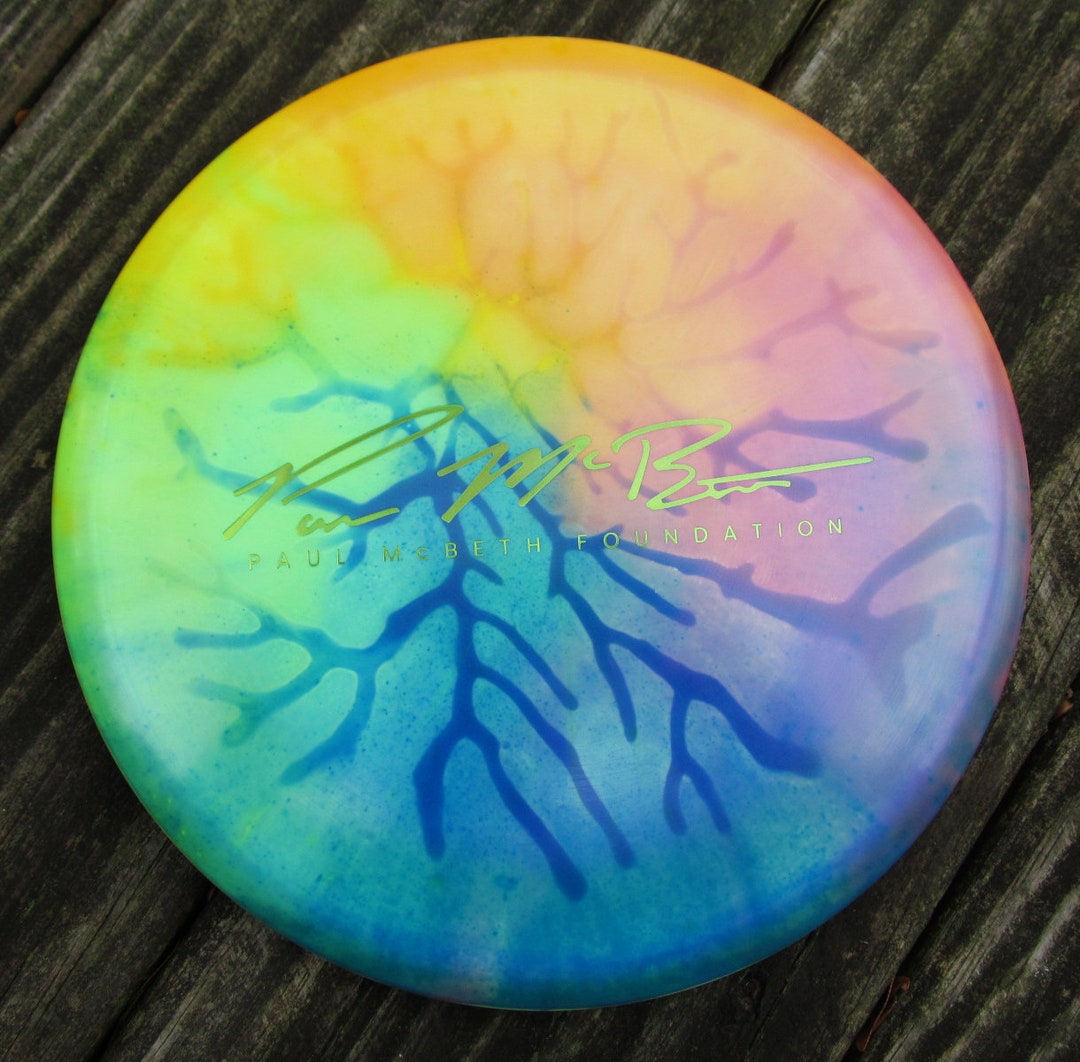 NEW Discraft Swirly ESP Buzzz Paul Mcbeth Foundation 177+g Custom Dye ...