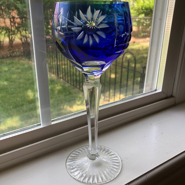 Cobalt Blue Goblets - Etsy