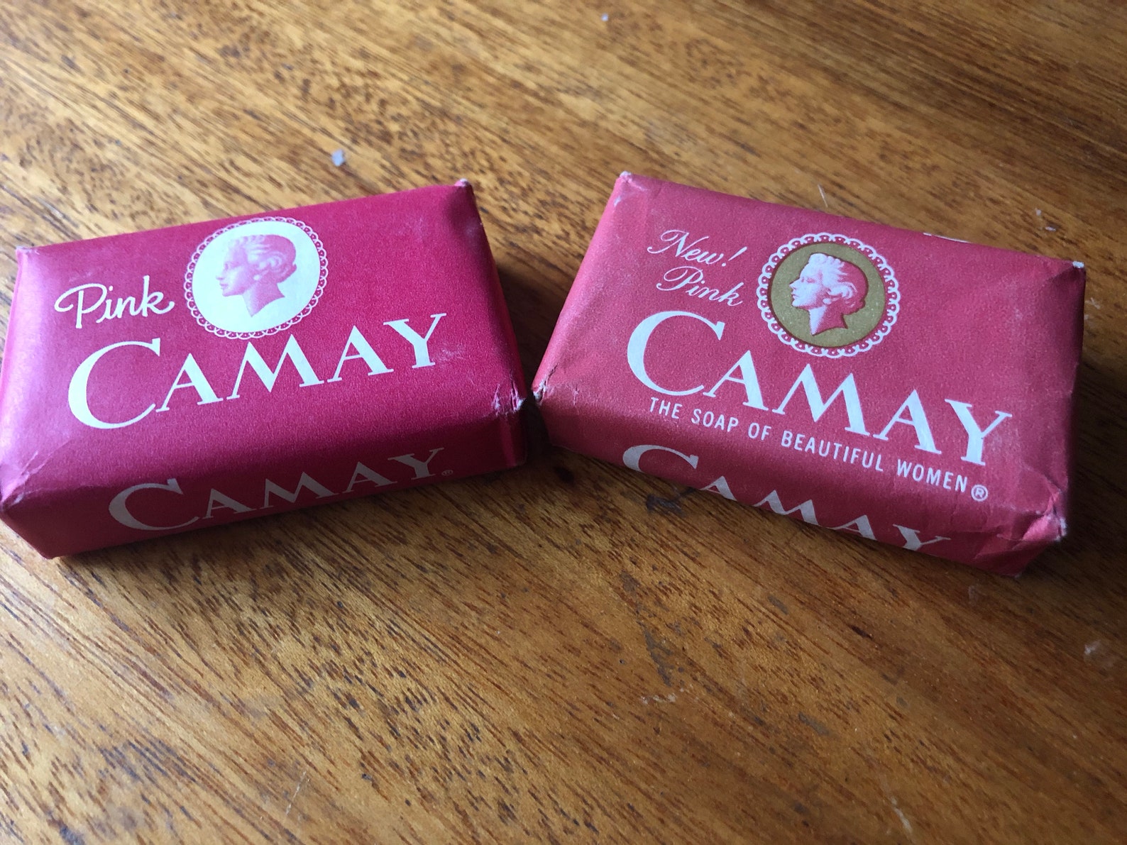 Vintage Mid Century Pink Camay Savons emballages originaux | Etsy