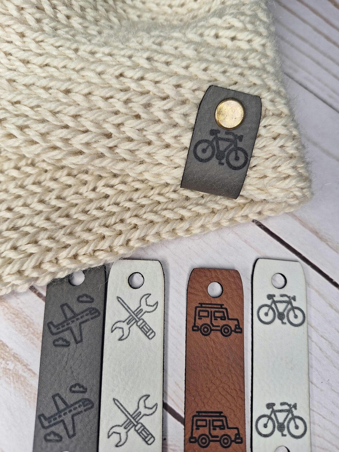 Made to Order Kids Boys Tools Rivet Chicago Screw Label, No Sew Tags ...