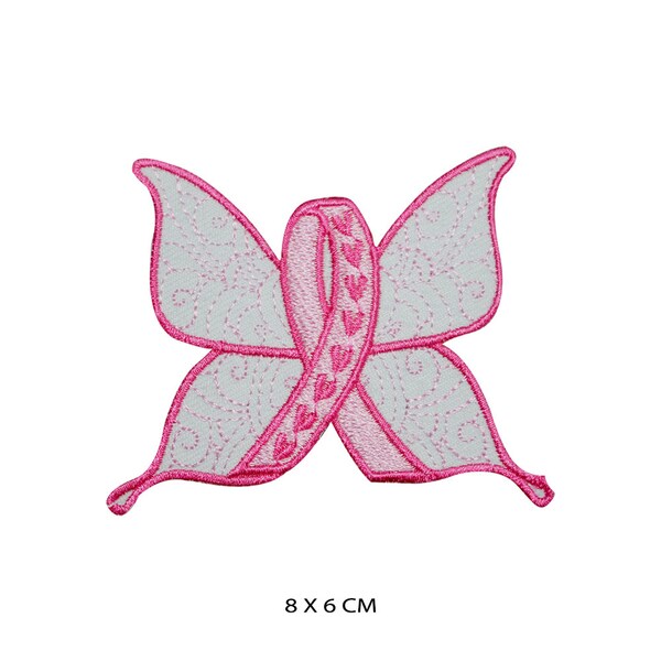 Butterfly Breast Cancer Fabric - Etsy