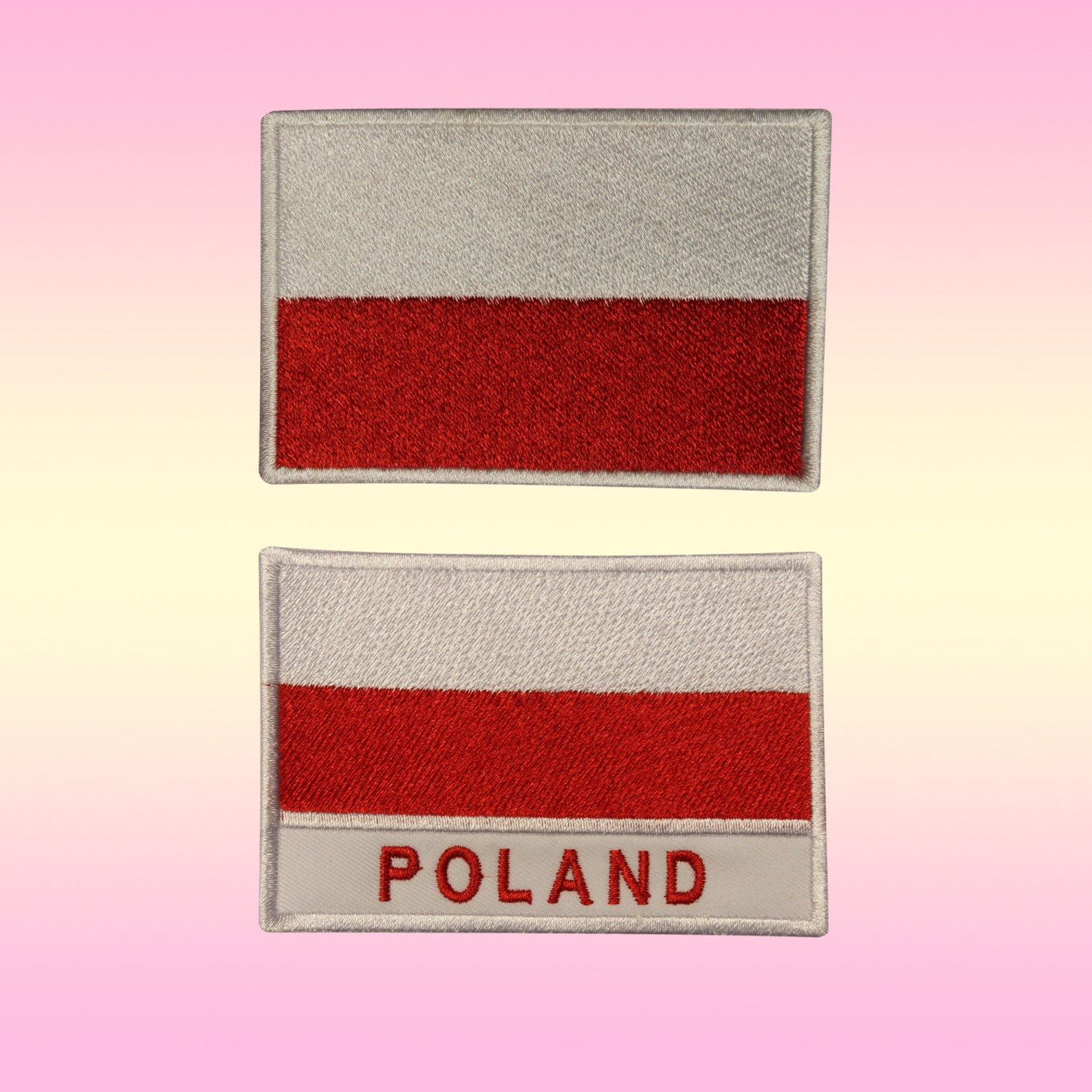 POLAND National Flag Embroidered Iron on Patch Sew on Badge - Etsy