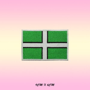 DEVON County Flag Embroidered Iron on Patch Sew on Badge - Etsy