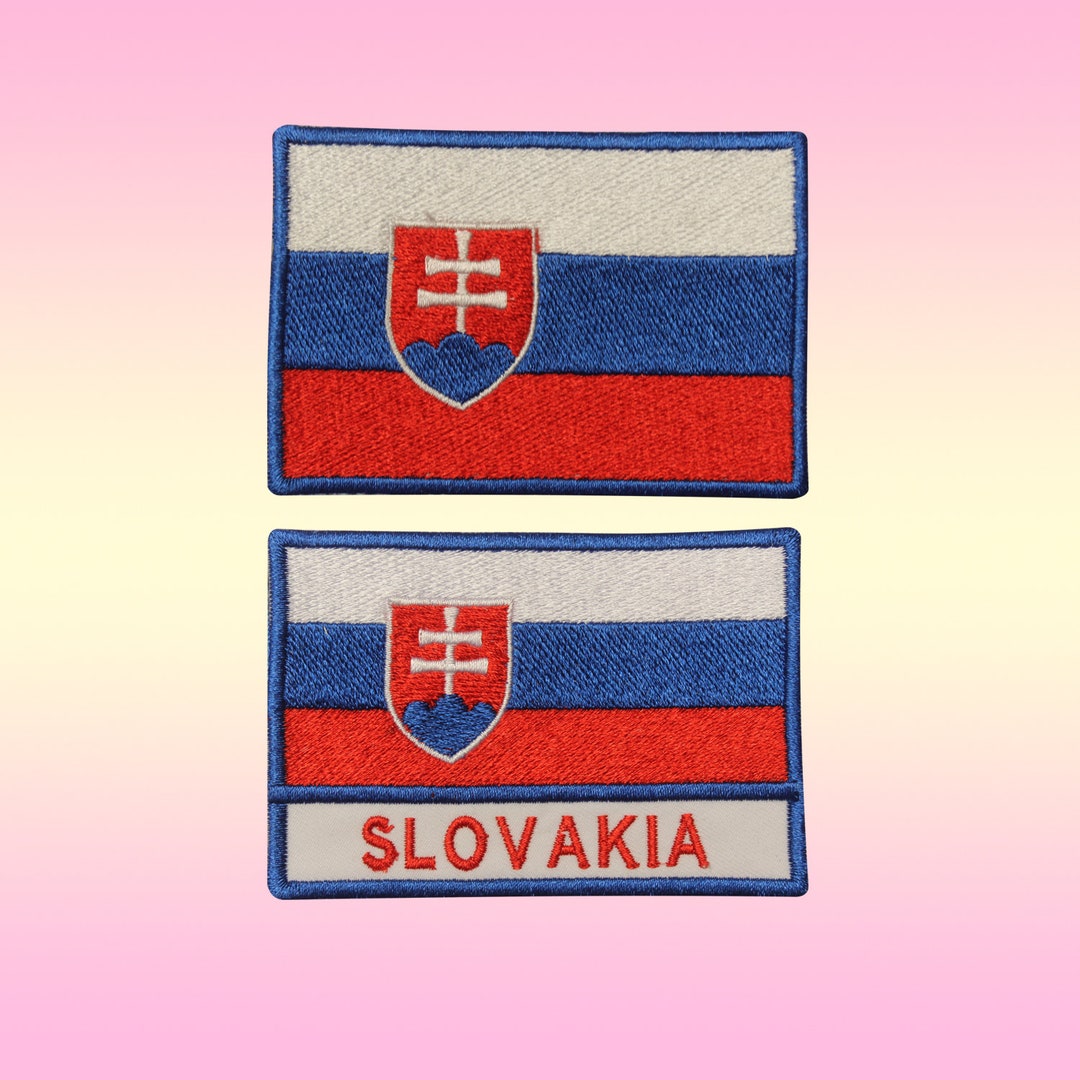 SLOVAKIA National Flag Embroidered Iron on Patch Sew on Badge - Etsy