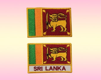 Sri Lanka Flag Patch - Etsy