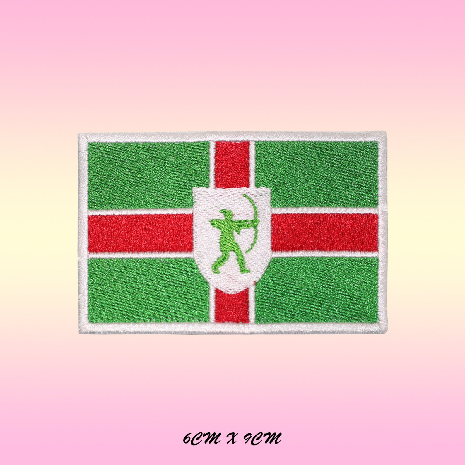 NOTTINGHAMSHIRE County Flag Embroidered Iron on Patch Sew on - Etsy