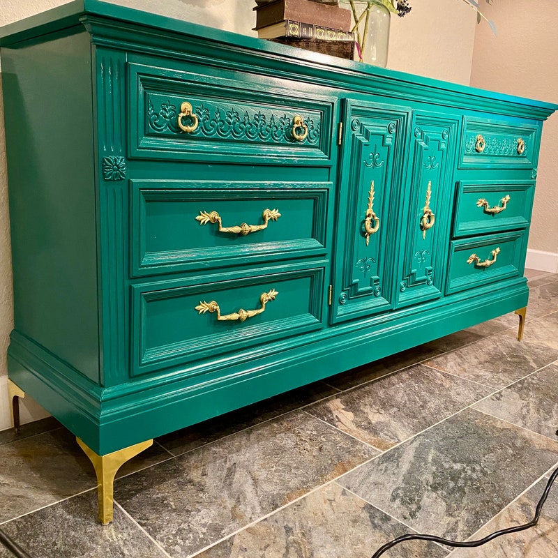 Green Dresser - Etsy