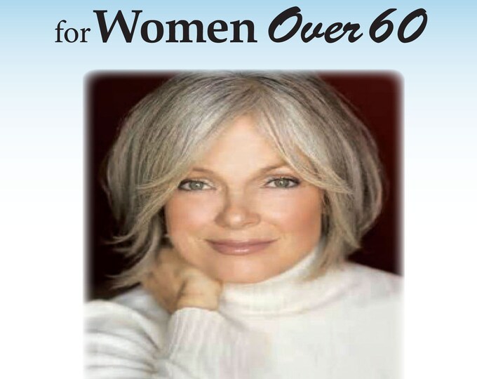 Hairstyles for Women Over 60 Paperback Book Haircuts Hair Color Thicker ...