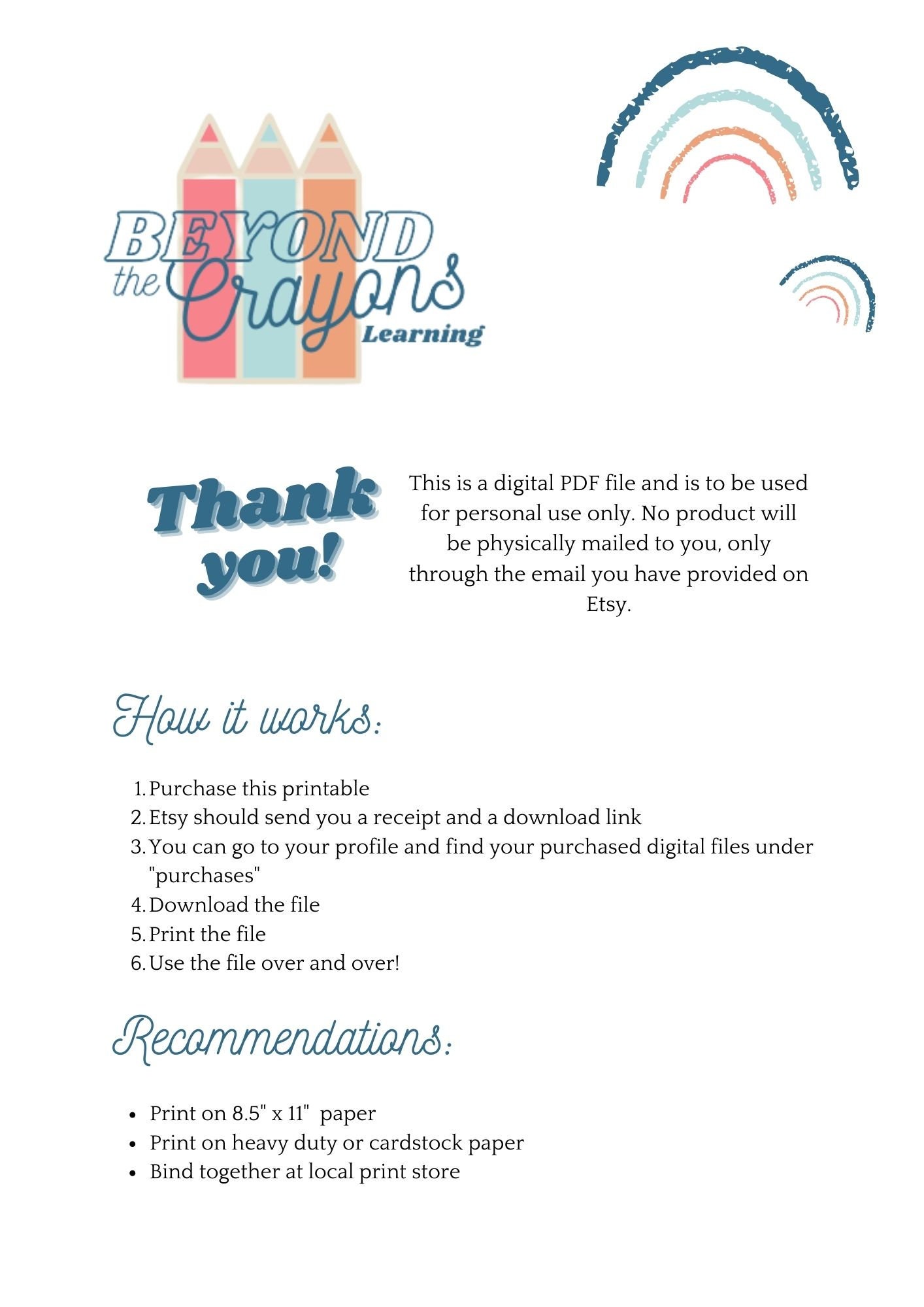 Summer Camp Journal Printable, Camp Diary, Instant Download - Etsy