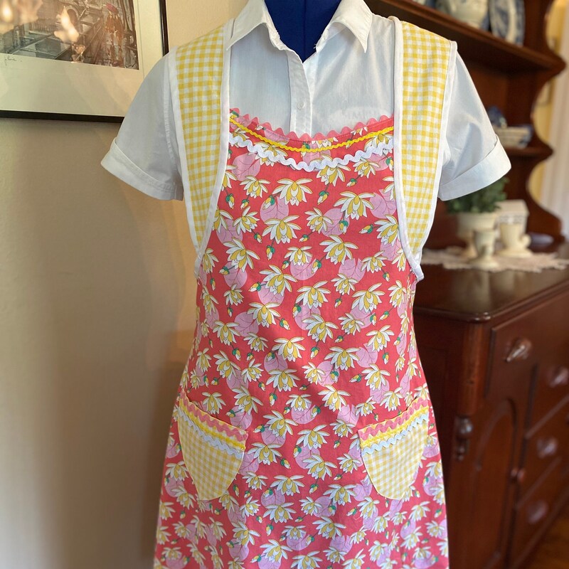 Gingham Apron - Etsy