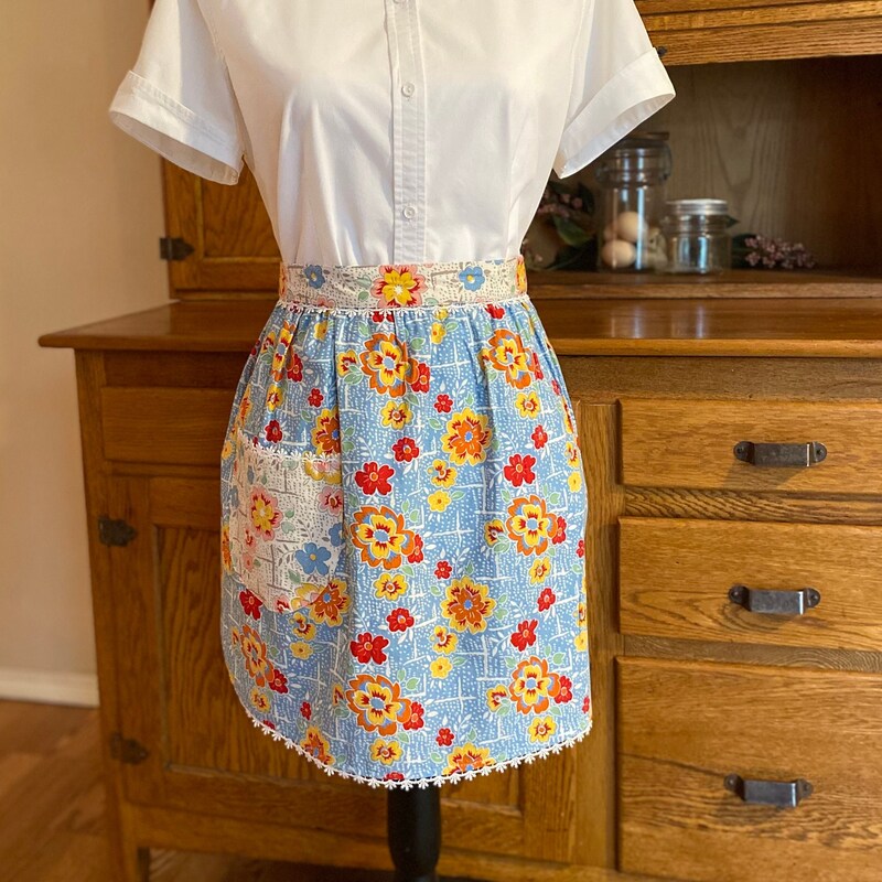 Retro Half Apron - Etsy