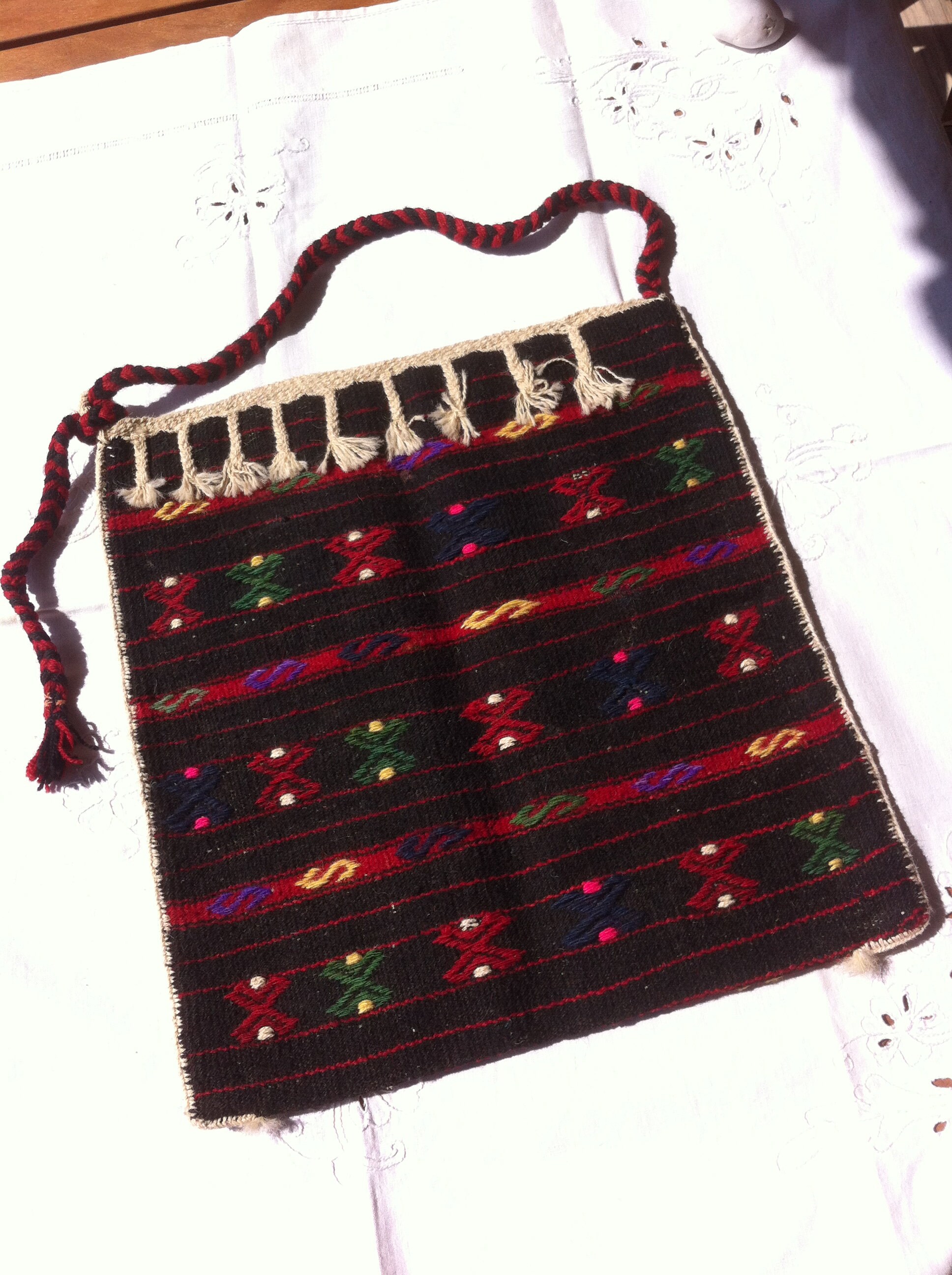 Set of 10 tagari Greek Folk Bags. Collection of Ten Different Designs ...