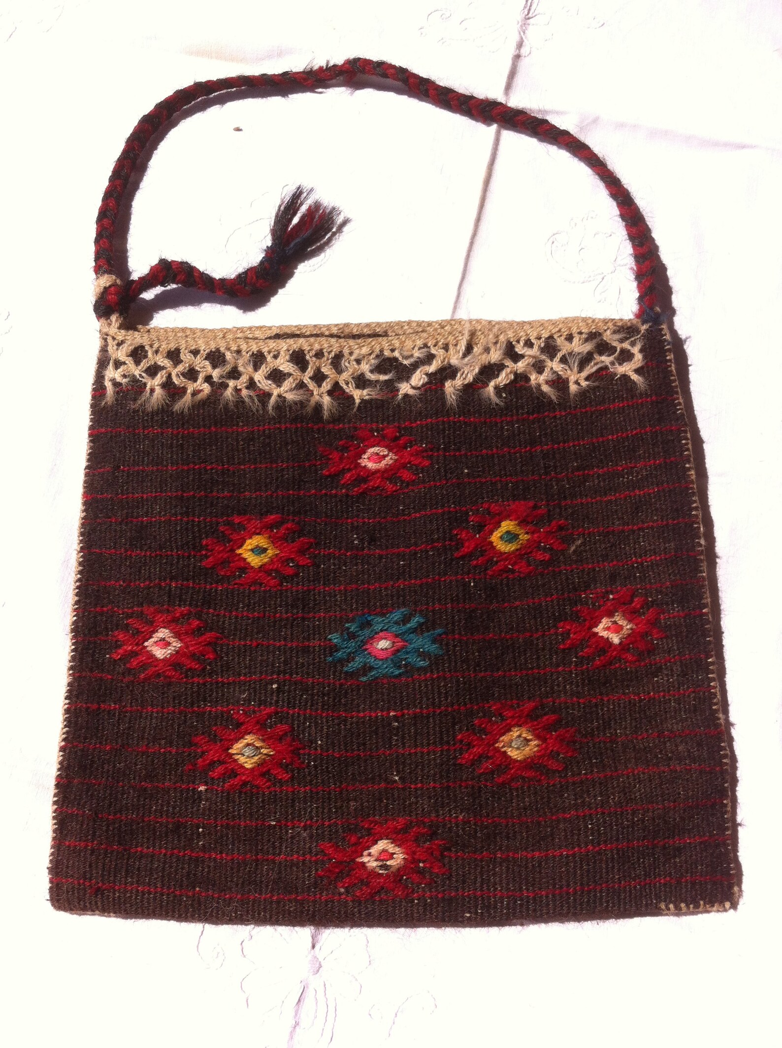 Set of 10 tagari Greek Folk Bags. Collection of Ten Different Designs ...