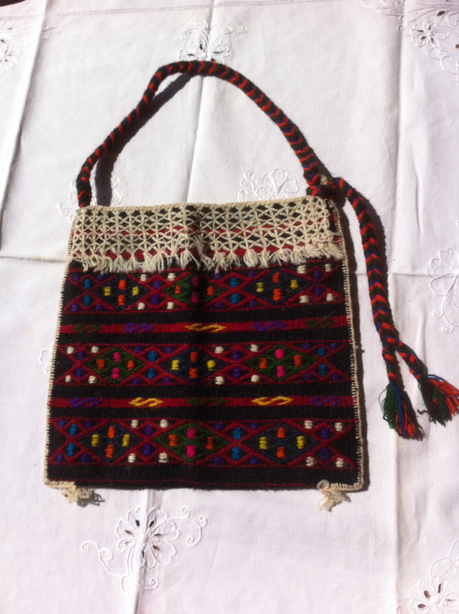 Set of 10 tagari Greek Folk Bags. Collection of Ten Different Designs ...