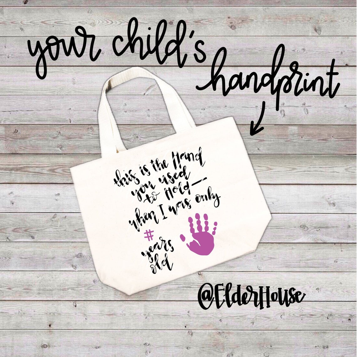 This is the Hand You Used to Hold Kids Printable Handprint Artwork - Etsy