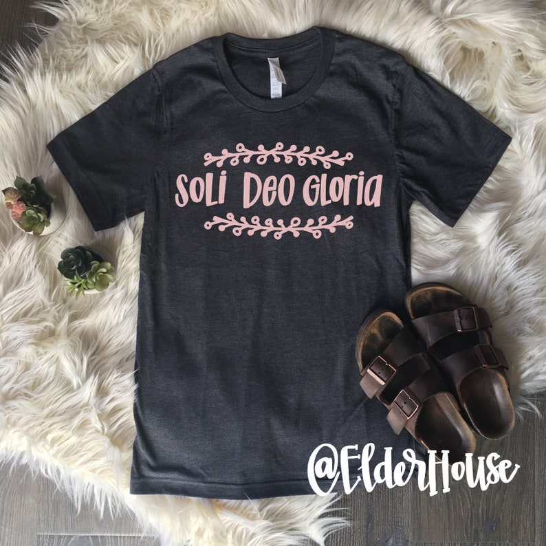 Soli Deo Gloria With Laurel Wreath SVG Digital File - Etsy