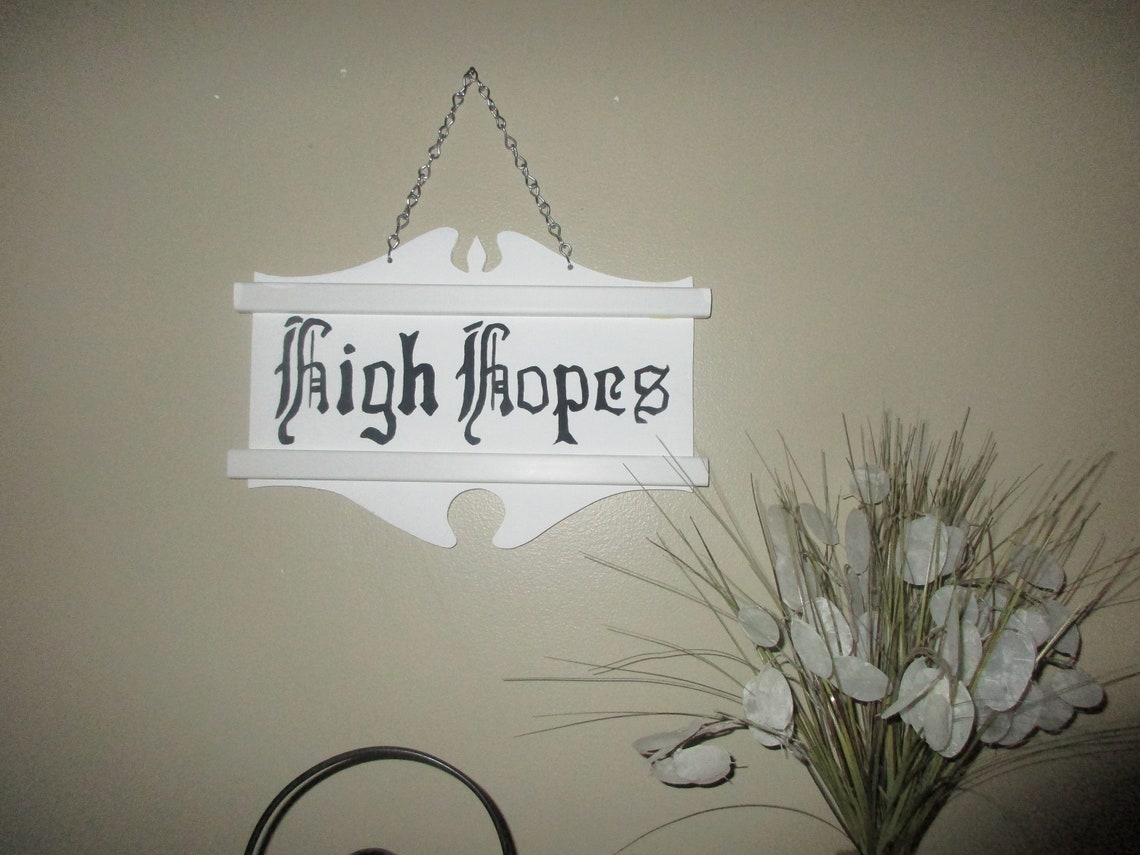 High Hopes Amityville Horror House Wall Sign - Etsy