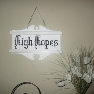 High Hopes Amityville Horror House Wall Sign - Etsy