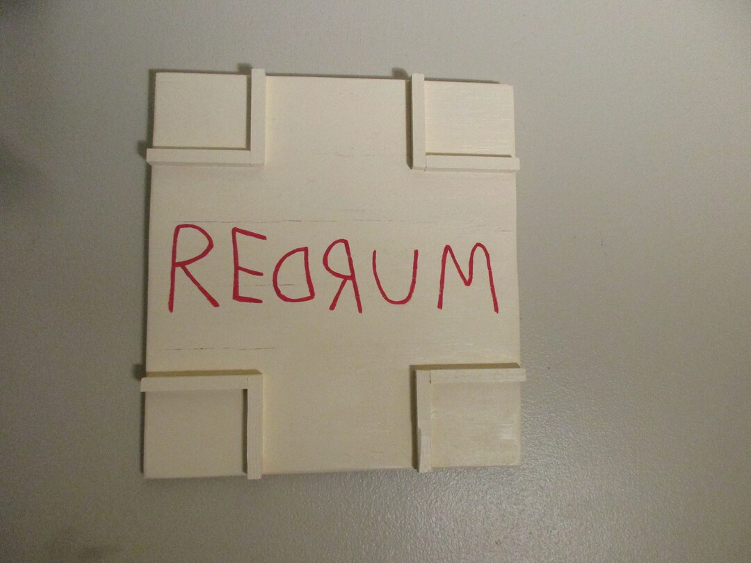 REDRUM Sign Inspired by the Movie the Shining - Etsy