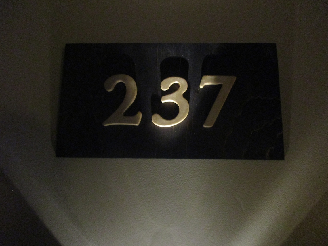 Room 237 Wall Plaque From the Overlook Hotel - Etsy
