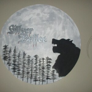 Silver Bullet Werewolf Sign - Etsy