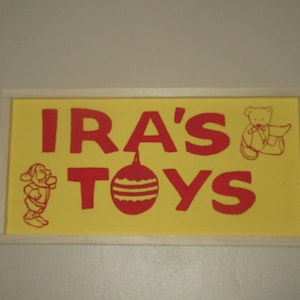 Iras Toys Toy Store Sign - Etsy