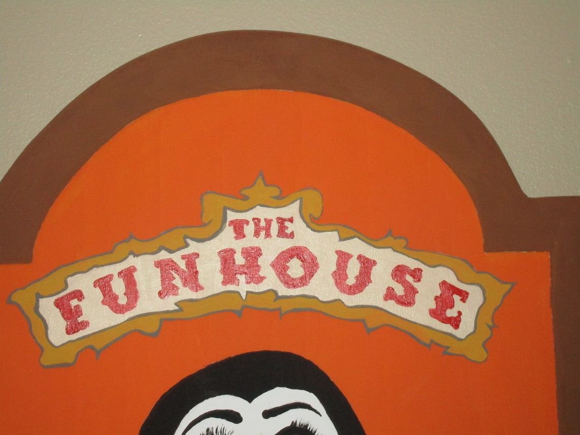 The Funhouse Carnival Sign | Etsy