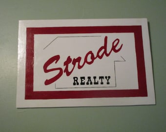 Strode Realty Sign - Etsy