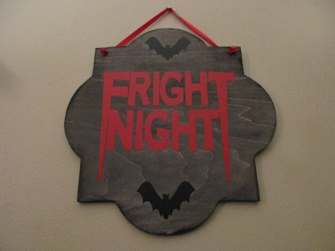 Fright Night Movie Sign - Etsy